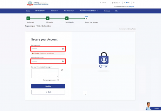 Register for e-Filing (TIN 2.0 Stakeholders) User Manual | Income Tax ...