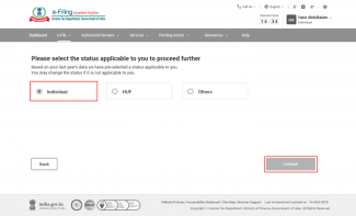 Identification and Generation of Applicable ITR User Manual | Income ...