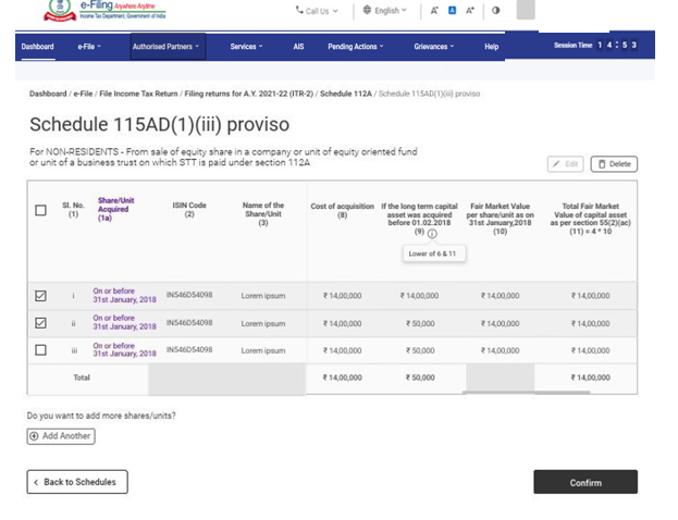 File ITR-2 Online User Manual | Income Tax Department