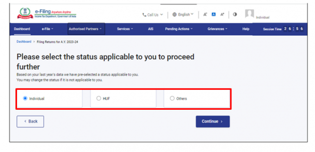 File ITR-1 (Sahaj) Online User Manual | Income Tax Department