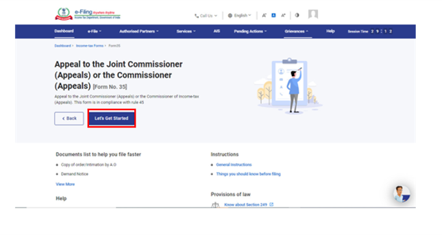Form 35 User Manual | Income Tax Department
