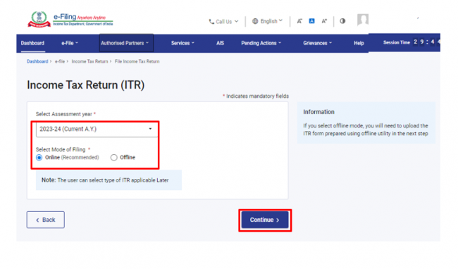 File ITR-4 (Sugam) Online User Manual | Income Tax Department