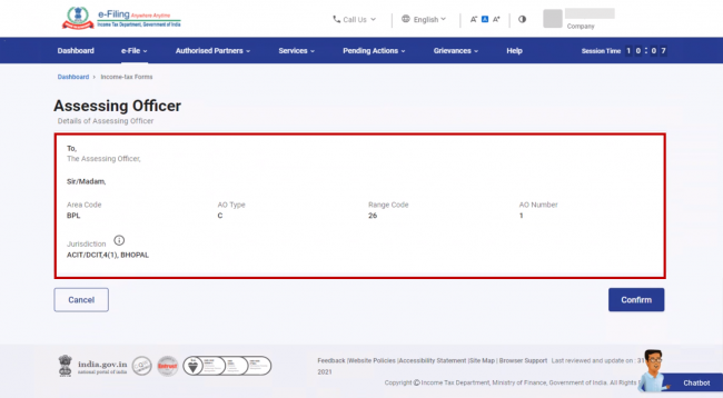 Form 10-IC User Manual | Income Tax Department