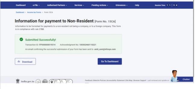 Form15CA UM | Income Tax Department