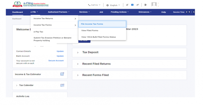 Form 3CB-3CD UM | Income Tax Department