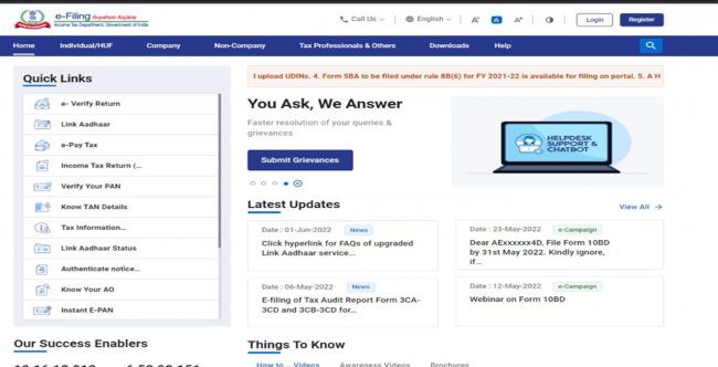 Form 3CB-3CD UM | Income Tax Department