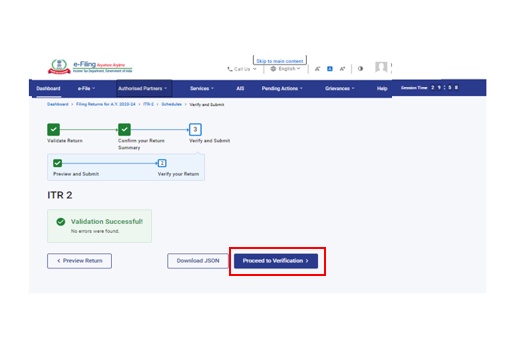 File ITR-2 Online User Manual | Income Tax Department