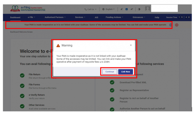 Know your ITR Status User Manual | Income Tax Department