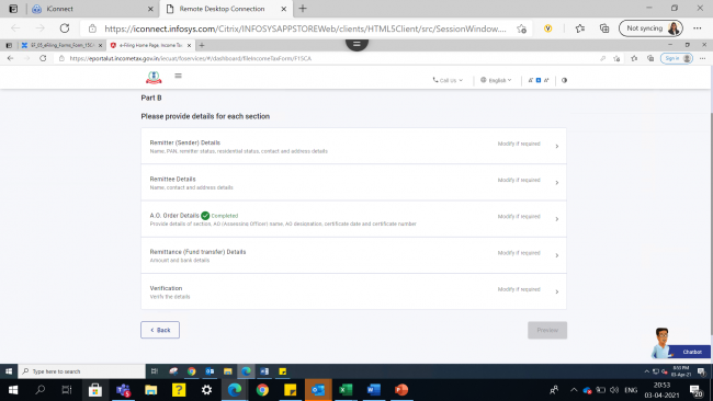 Form15CA UM | Income Tax Department
