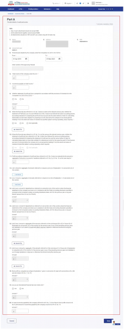 Form 29B User Manual | Income Tax Department