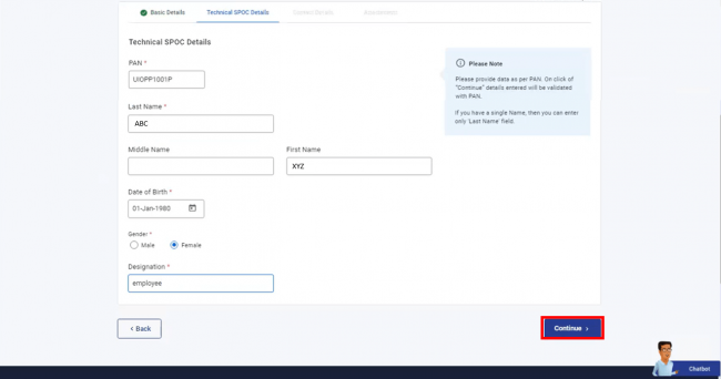 Register for e-Filing (TIN 2.0 Stakeholders) User Manual | Income Tax ...